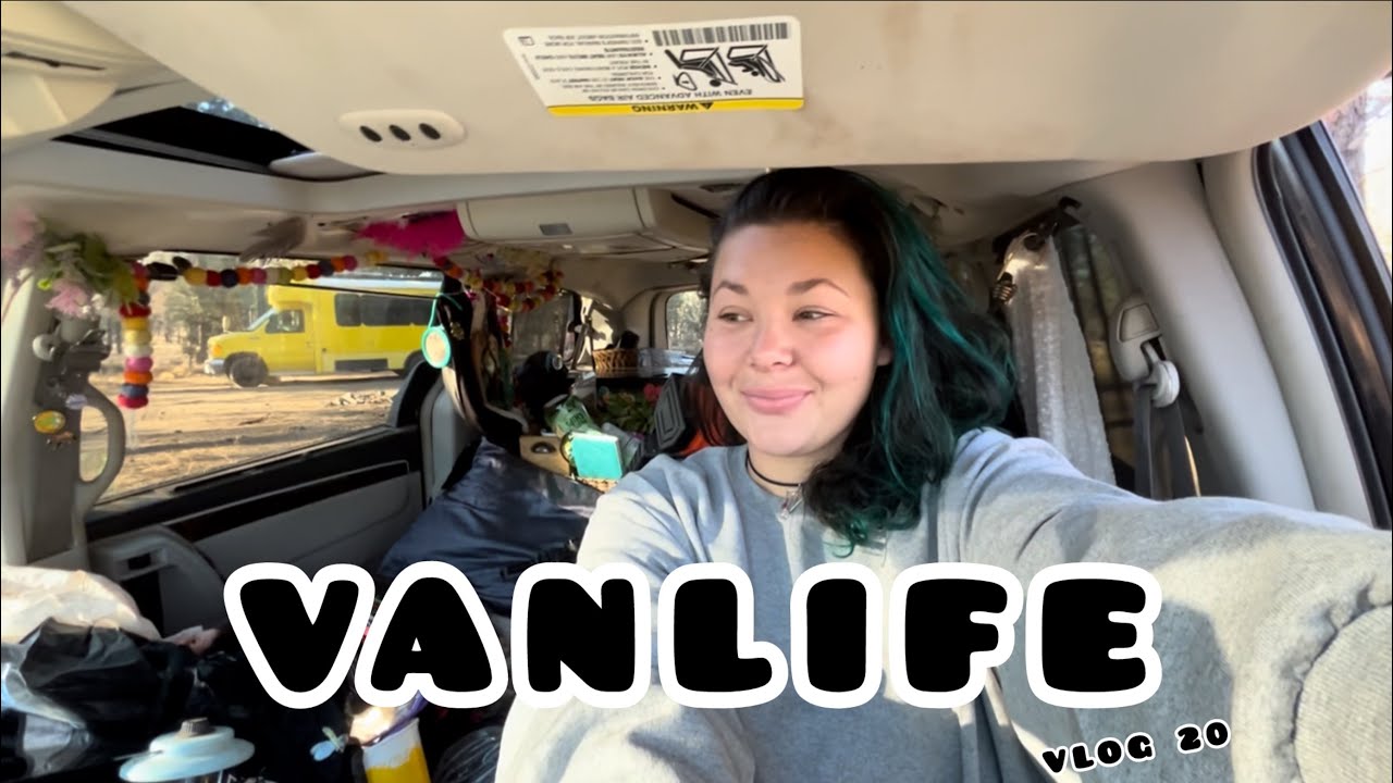 Living in a van full time - a realistic travel day - YouTube