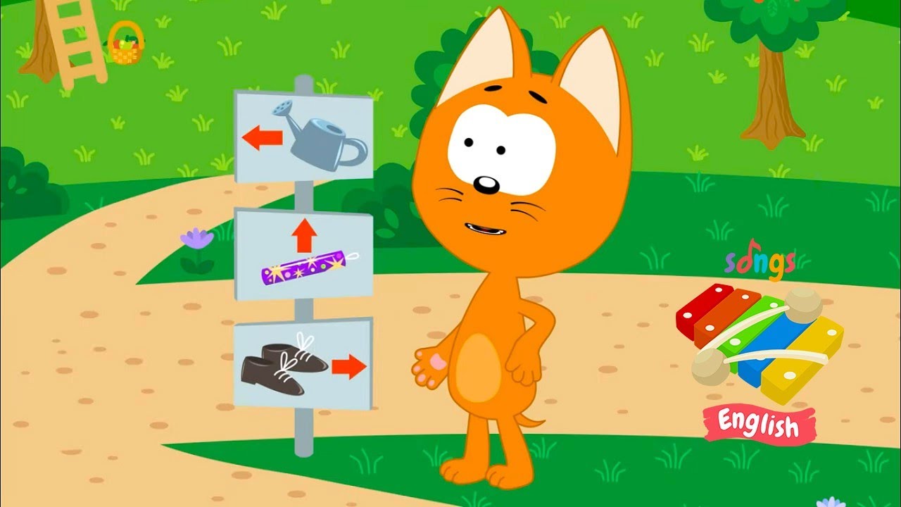 GETTING LOST - Kote Kitty Meow Meow - nursery rhymes - YouTube