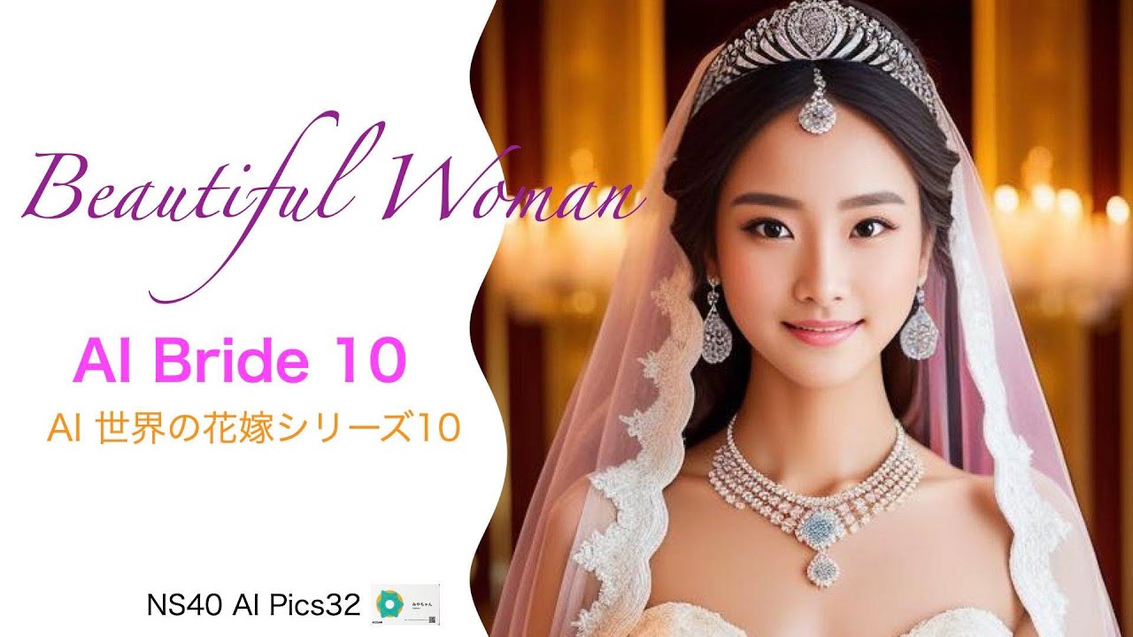 230820. NS40. AI Bride 10 in the World. - YouTube