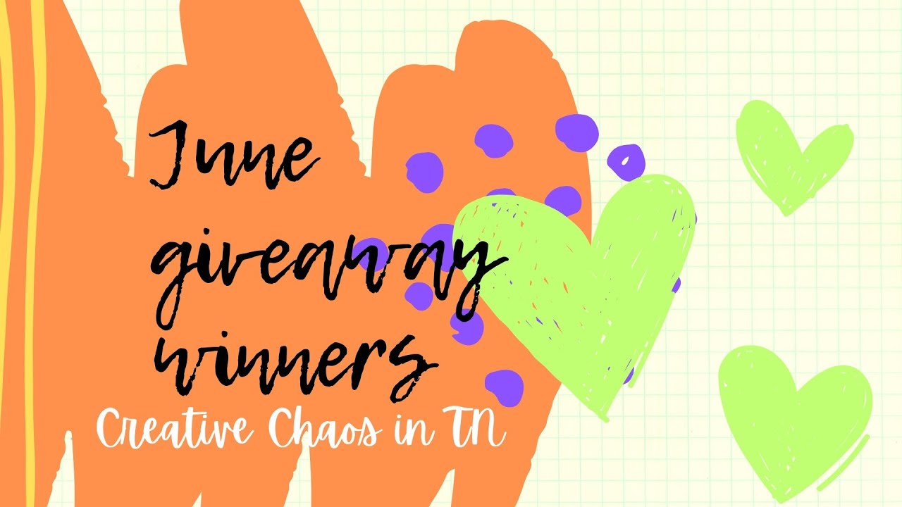 June Giveaway Winners - YouTube