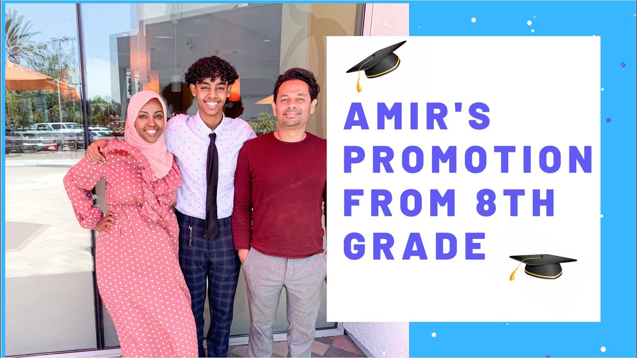 Amir's Promotion from 8th Grade in Quarantine. - YouTube