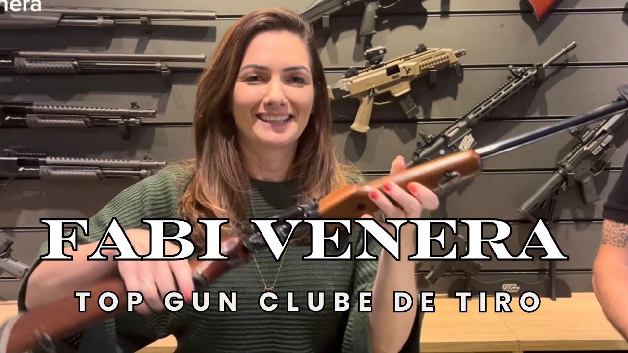 Fabi Venera no Top Gun Clube e Escola de Tiro - YouTube