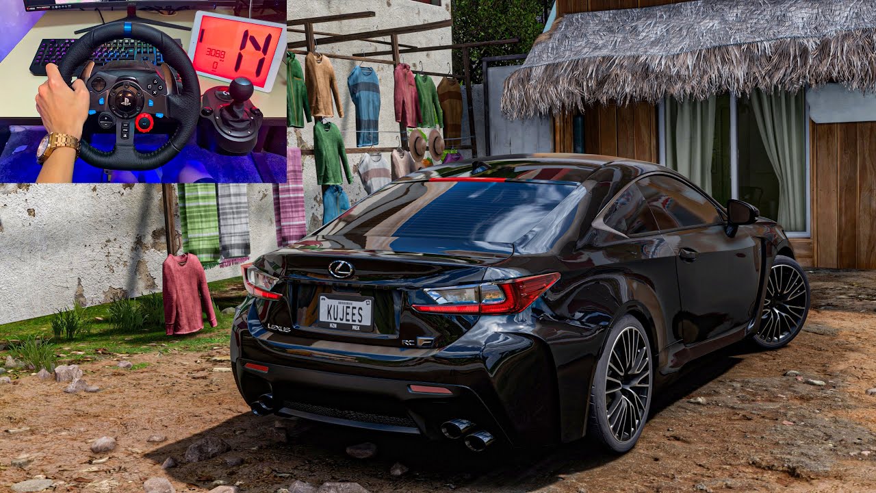 forza horizon 5 - Lexus RC-F | Logitech G29 Gameplay - YouTube