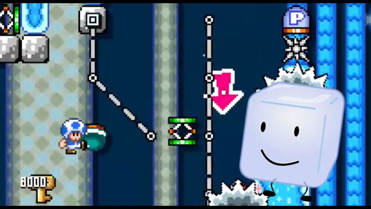 Ice Dance by Zone_ののむらぁ - SMM2 - YouTube