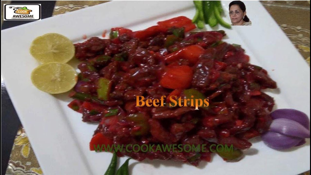 Beef Strips Recipe | Cook Beef Strips | بیف اسٹرائپس ریسیپی | Dinner ...