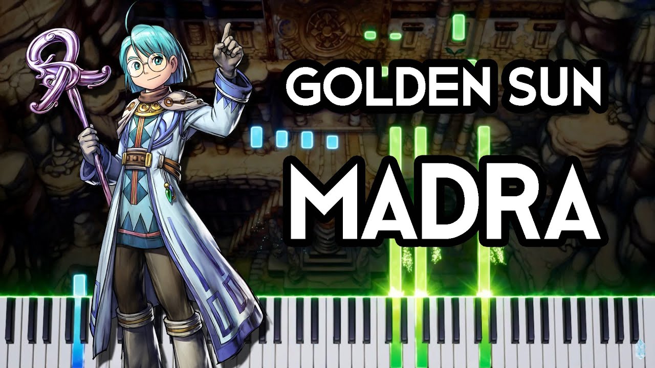 Golden Sun - Madra (Piano Synthesia) 🎹 - YouTube