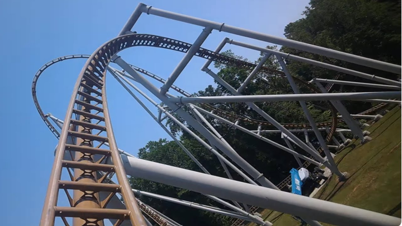 Pantheon - Busch Gardens Williamsburg - Front Row (4K HD POV) - May ...