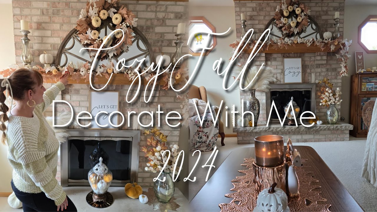 COZY FALL DECORATE WITH ME 🍂 - YouTube