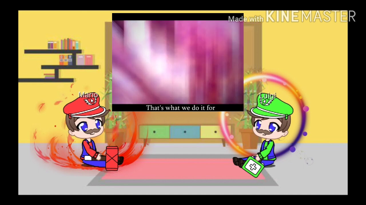 Mario and Luigi react to mario the music box | Old - YouTube