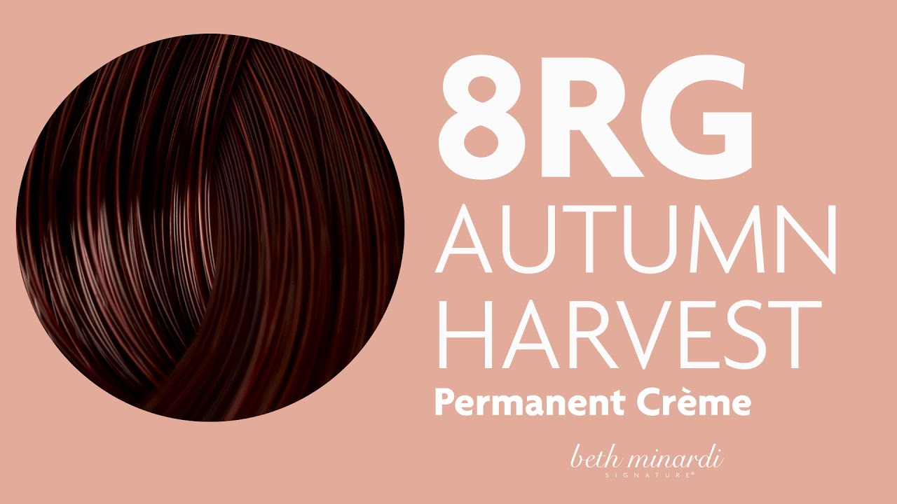 8RG Autumn Harvest– Permanent Crème Color - YouTube