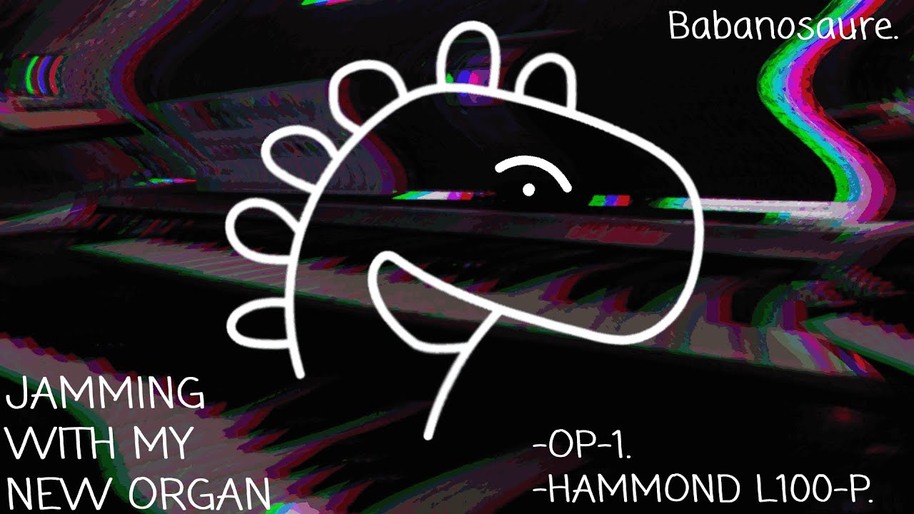 First jam with my NEW HAMMOND ORGAN!(ﾉ*ФωФ)ﾉ (Hammond L100-P, OP-1 and ...