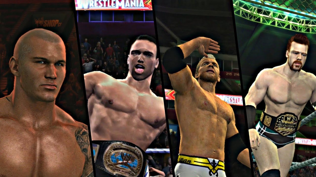 WWE SMACKDOWN VS. RAW 2011: FATAL 4-WAY STEEL CAGE MATCH I GAMEPLAY I ...