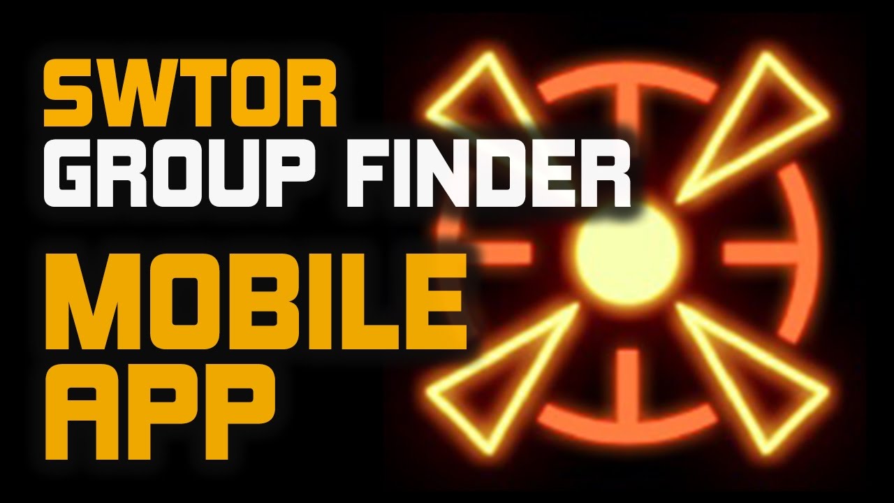 SWTOR Group Finder MOBILE APP for Android 📱 | Introduction and Overview ...