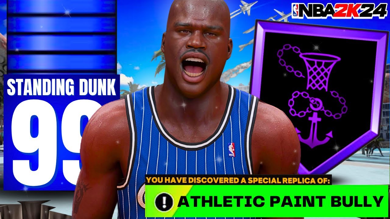 99 STANDING DUNK + 97 BLOCK + 90 DUNK SHAQ BUILD CAN DO EVERYTHING! BEST CENTER BUILD IN NBA2K24 ...