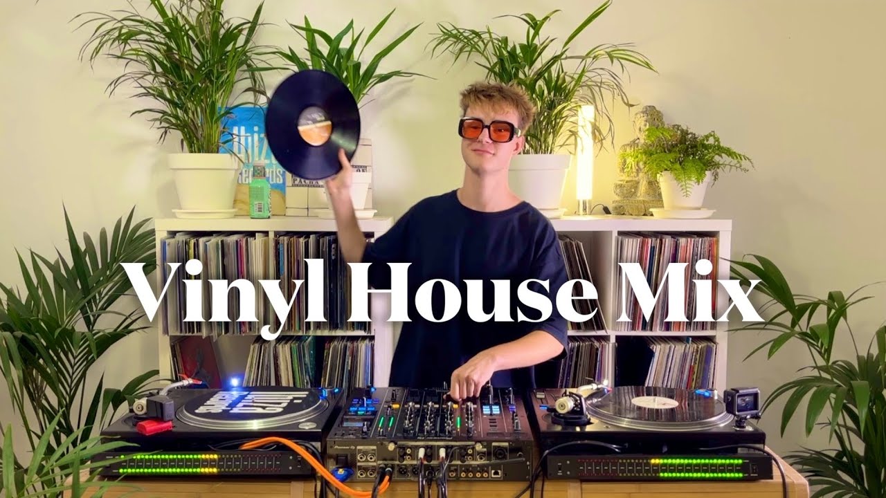 House Music Dj Mix on Vinyl - YouTube