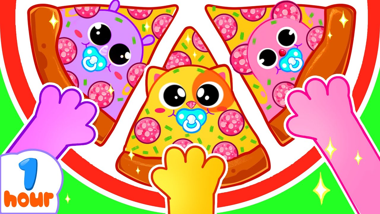 Little Pizza Song | Funny Songs For Baby & Nursery Rhymes by Toddler ...