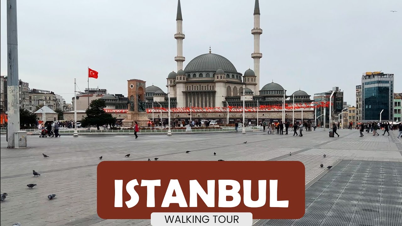 [4K] Exploring Istanbul: A Walk Through the City of Two Continents ...
