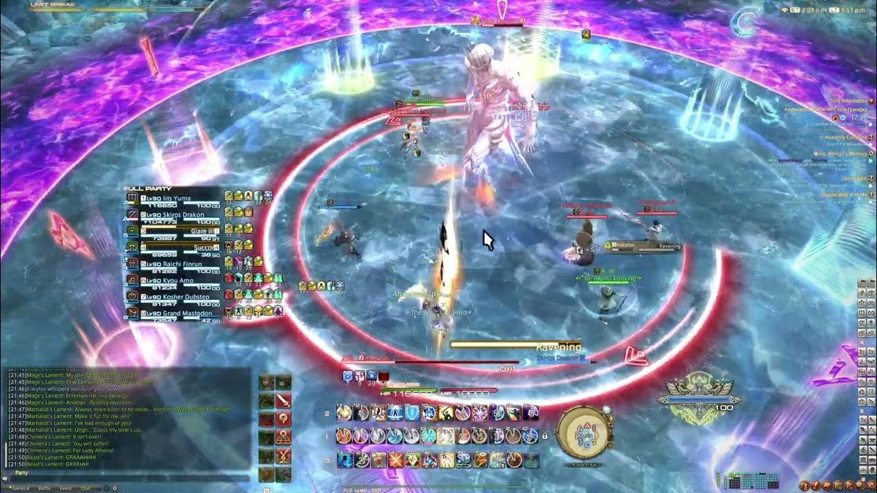 [FF14] P9S - Anabaseios The Ninth Circle (Savage) First Clear | PLD PoV - YouTube