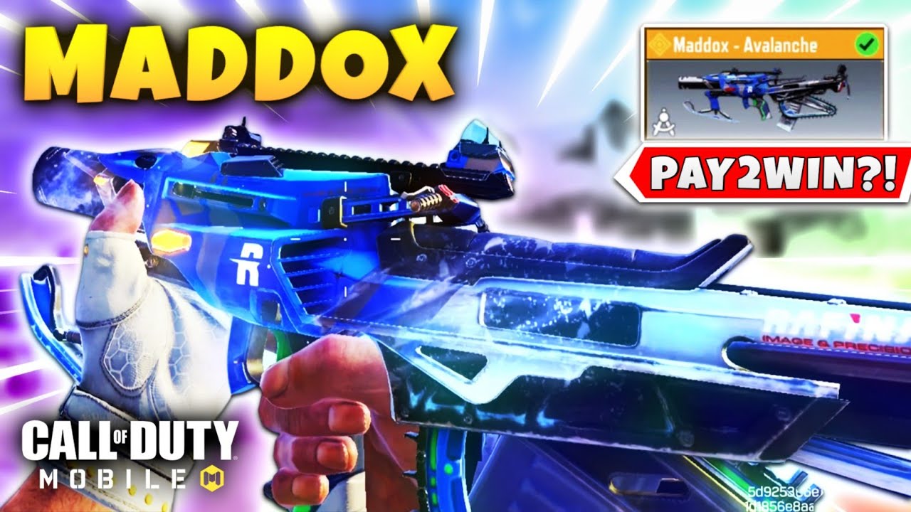 New *P2W* Maddox Avalanche Is INSANE In The Battle Royale | COD Mobile ...