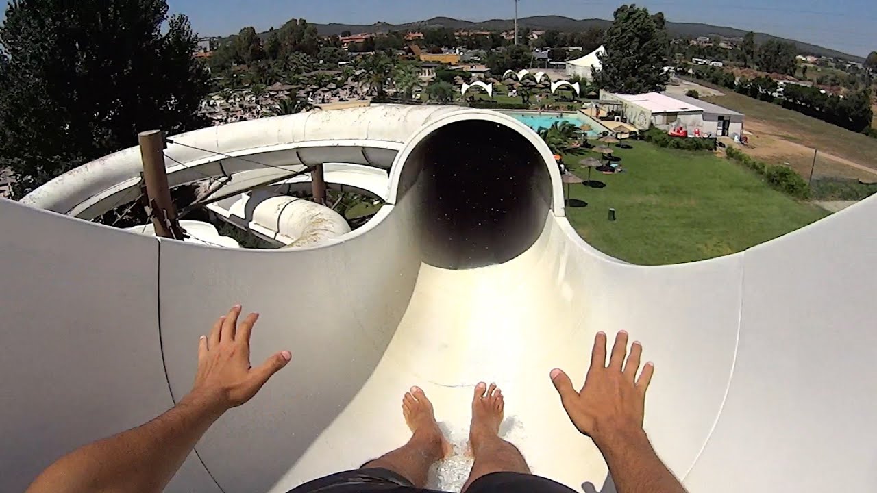 Anaconda Water Slide at Acqua Village Follonica - YouTube