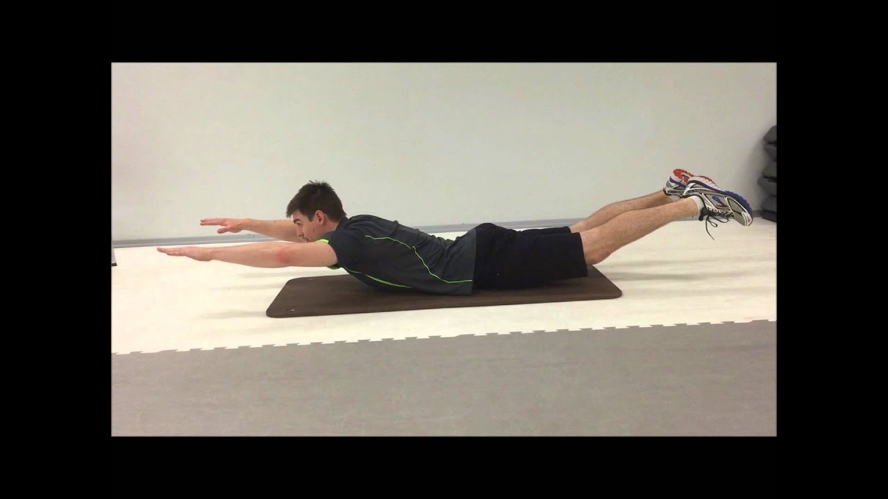 Low back extension - YouTube