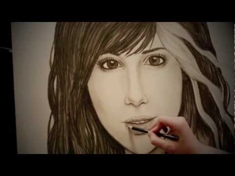 Christina Perri drawing - YouTube