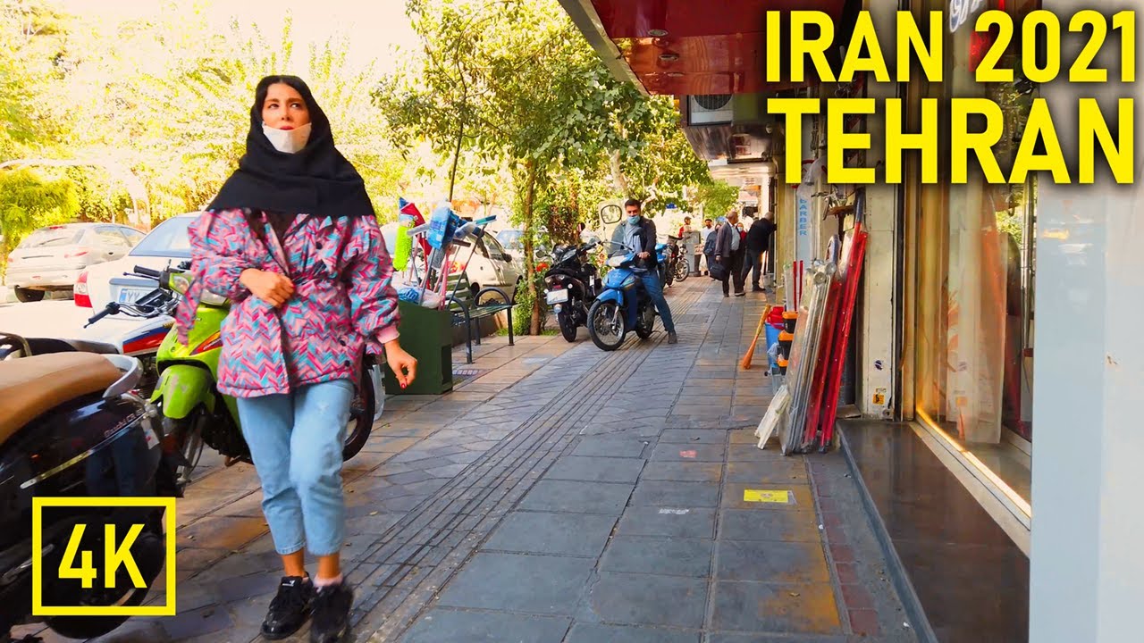 TEHRAN 4K, Bahar Street, IRAN 2021 | تهران، خیابان بهار - YouTube