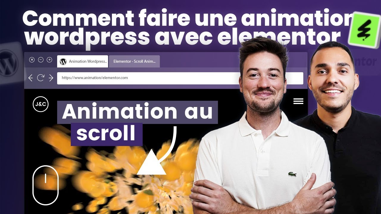 Comment faire une animation sur wordpress avec elementor (NO CODE) - En ...