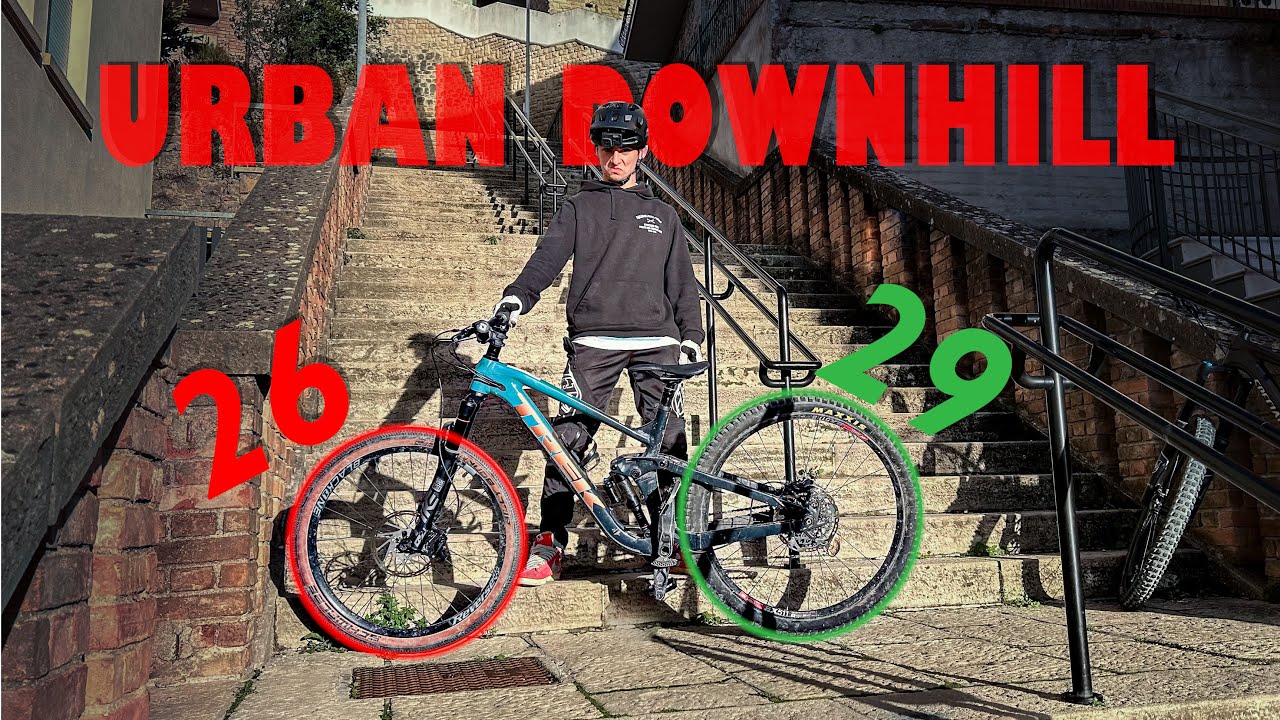 METTO LE RUOTE AL CONTRARIO! test Frankenstein MTB - YouTube
