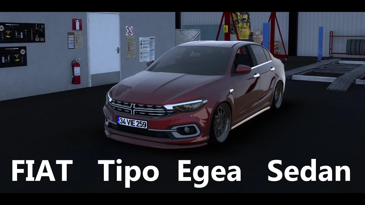 ETS 2 : FIAT Egea Tipo Sedan v1.50 - YouTube