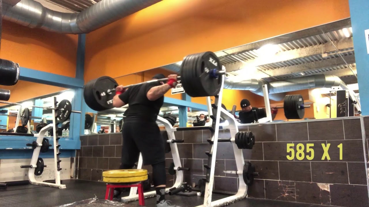 Powerlifting: Box Squats and Speed Bench - YouTube