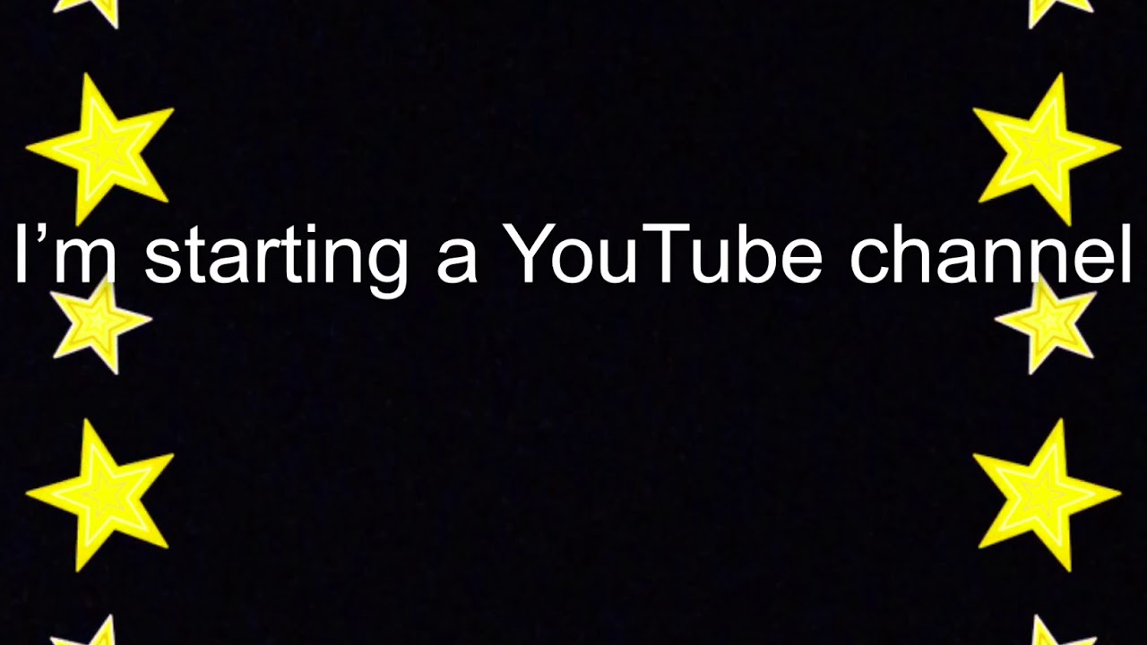My new YouTube channel - YouTube