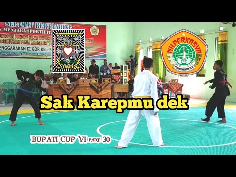 PSHT vs NH Perkasya tanding pencak silat BUPATI CUP VI Blitar 2019 part ...