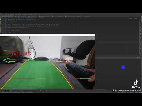 Ultradetect lane run realtime - short demo - YouTube