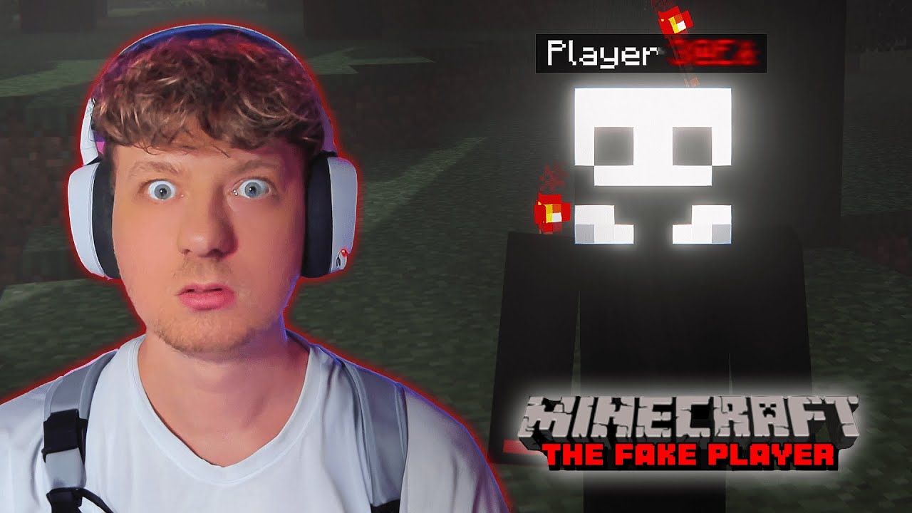 Un FAUX JOUEUR me TRAQUE sur MINECRAFT 😱 (The Fake Player) - YouTube