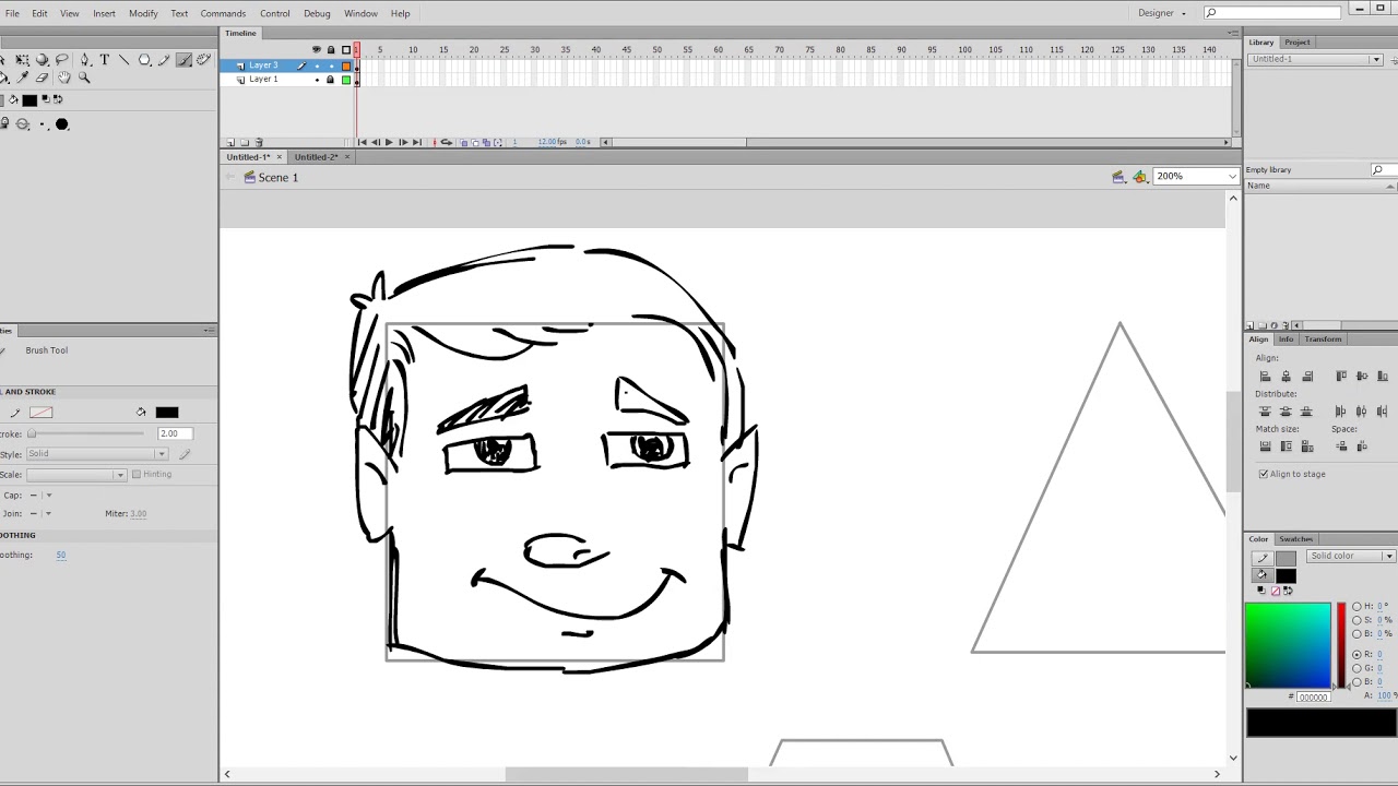 How To Draw Face From Geometrical Shapes In Paper And Adobe Flash Or How To Draw Face From Geometrical Shapes In Paper And Adobe Flash Or