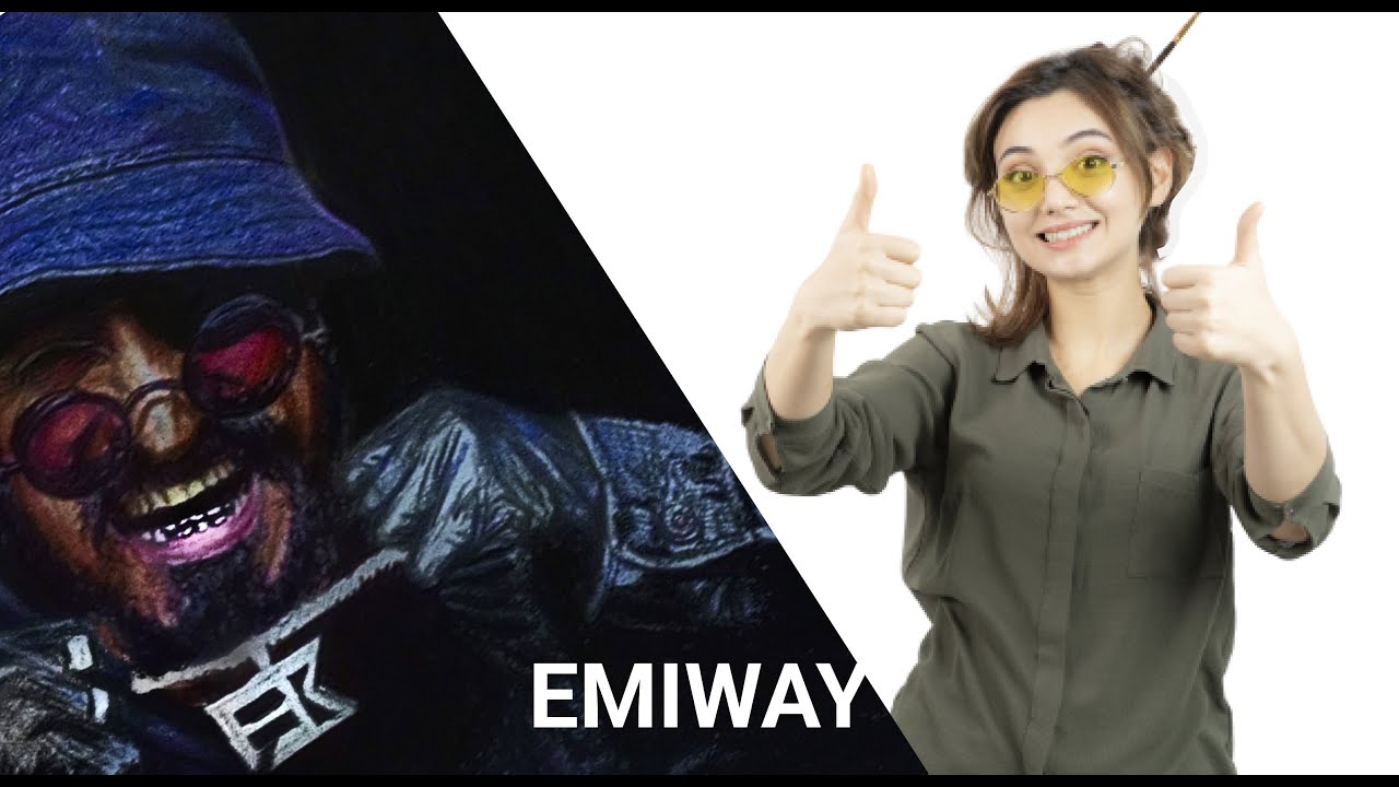 EMIWAY DRAWING / Emiway Bantai hyperrealistic drawing /#company # ...