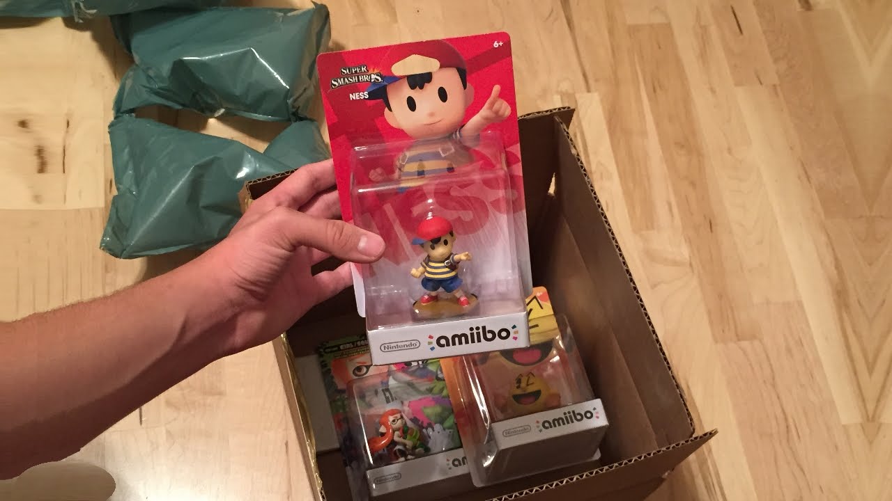 Rare Amiibo unboxing and haul from Gamestop! - YouTube