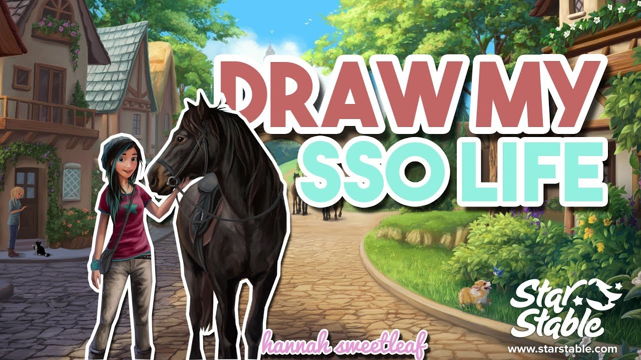 DRAW MY STAR STABLE LIFE - YouTube
