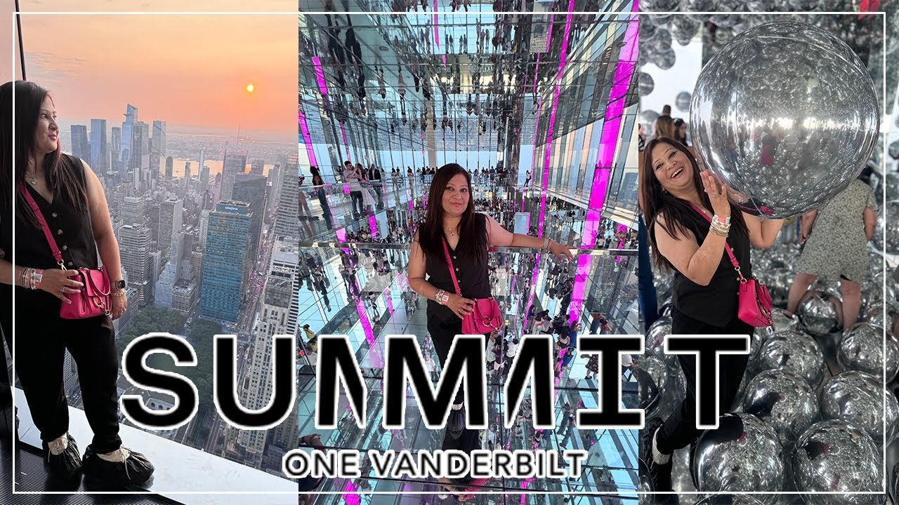SUMMIT NYC Sunset | SUMMIT One Vanderbilt NYC Sunset and Day/Night View ...