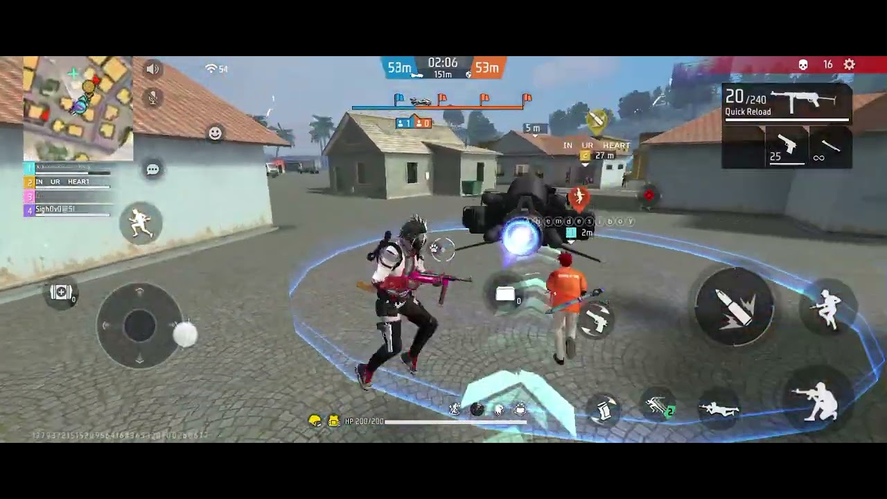 Old id game play 😱 #free fire #op game play - YouTube