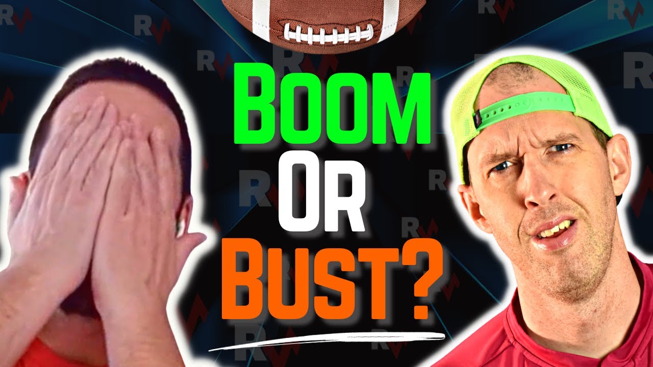 Can You Trust These BOOM or BUST Fantasy Football Players? - YouTube