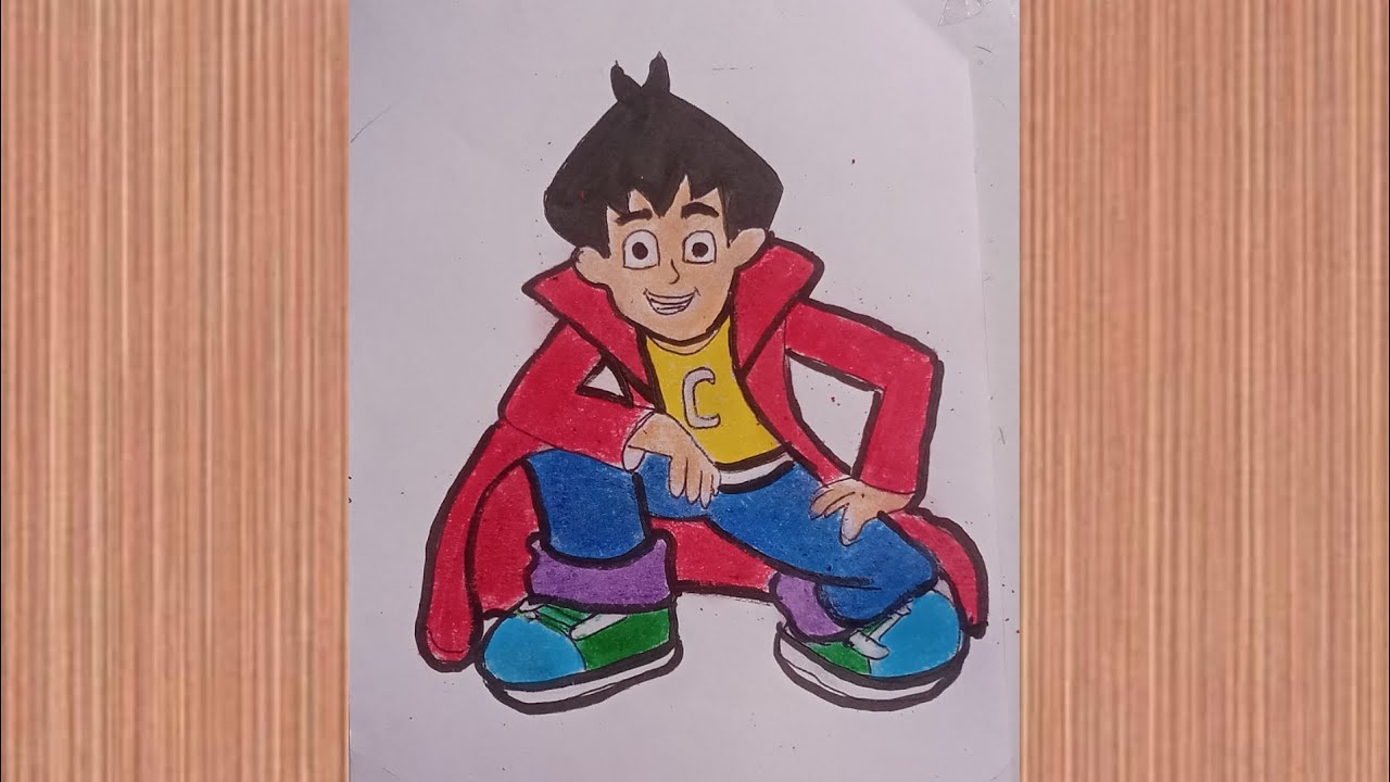 How to draw chimpoo or shimpoo // shimpoo drawing// shimpoo ka drawing ...