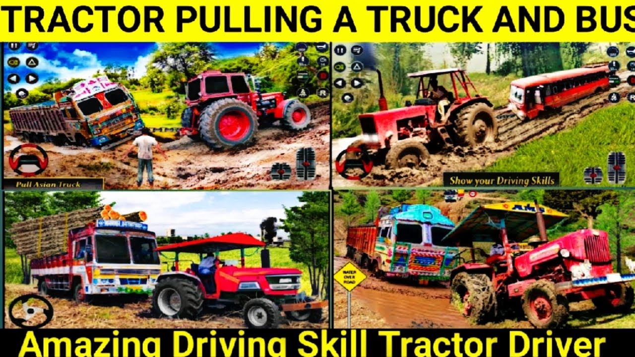 Tractor pulling simulator 2023 mobile gameplay New video amazing ...