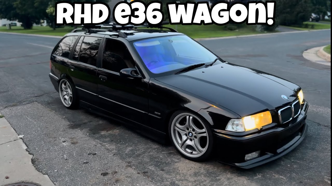 Custom Blast Pipes on This E36 WAGON! + Civic Coilover Installation ...