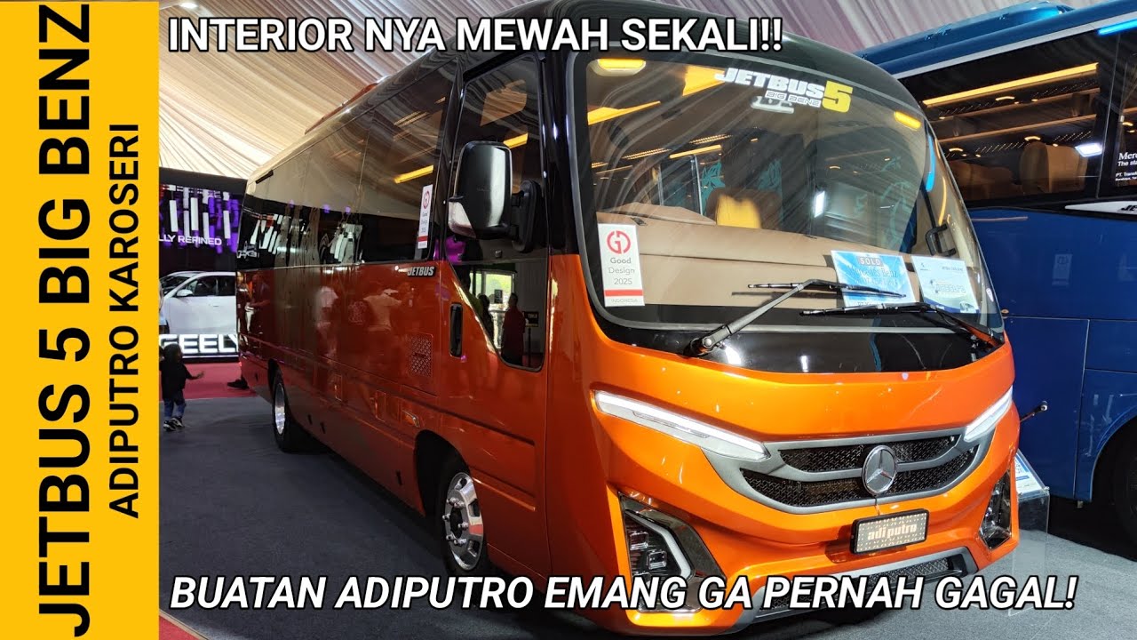 MICROBUS MEWAH YANG MUAT HINGGA 17 ORANG!! JETBUS 5 BIG BENZ ADIPUTRO ...
