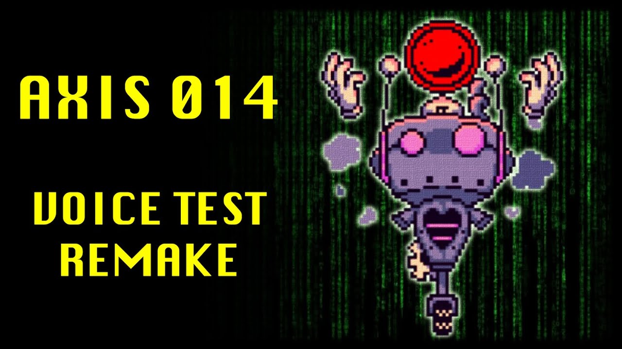 AXIS 014 Voice Test — Remake — Undertale Yellow - YouTube