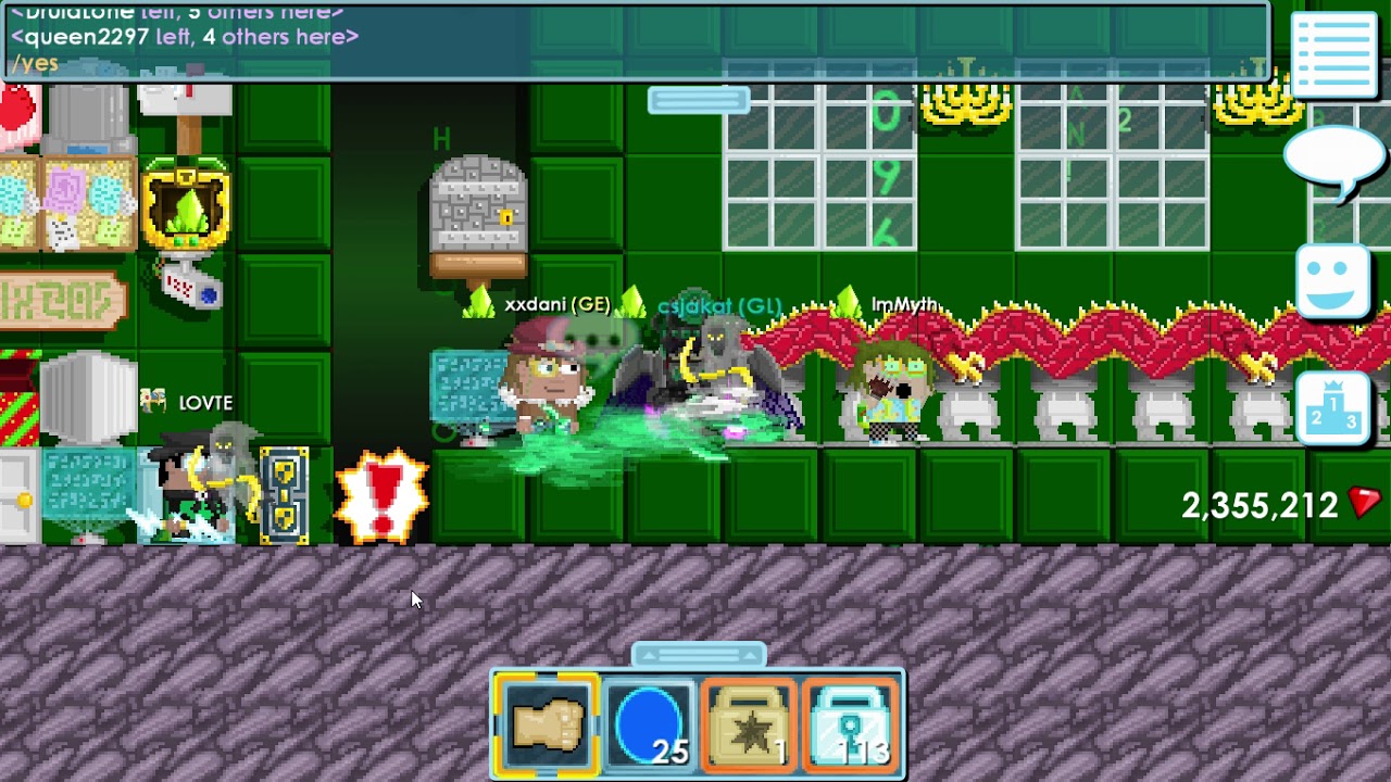 Growtopia 2018 10 31 Guild level 12 - YouTube