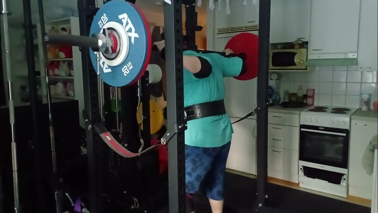 134.75kg x2 Squat @96kg - YouTube