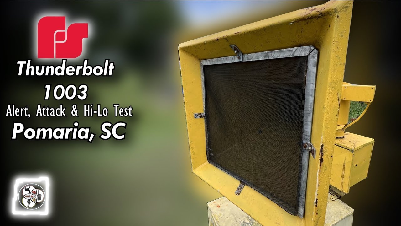 Federal Signal Thunderbolt 1003 Siren Test - Alert, Attack & Hi-Lo ...